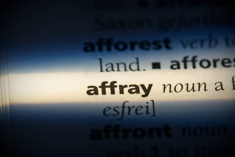 What to Do If You’re Charged With Fighting or Public Affray